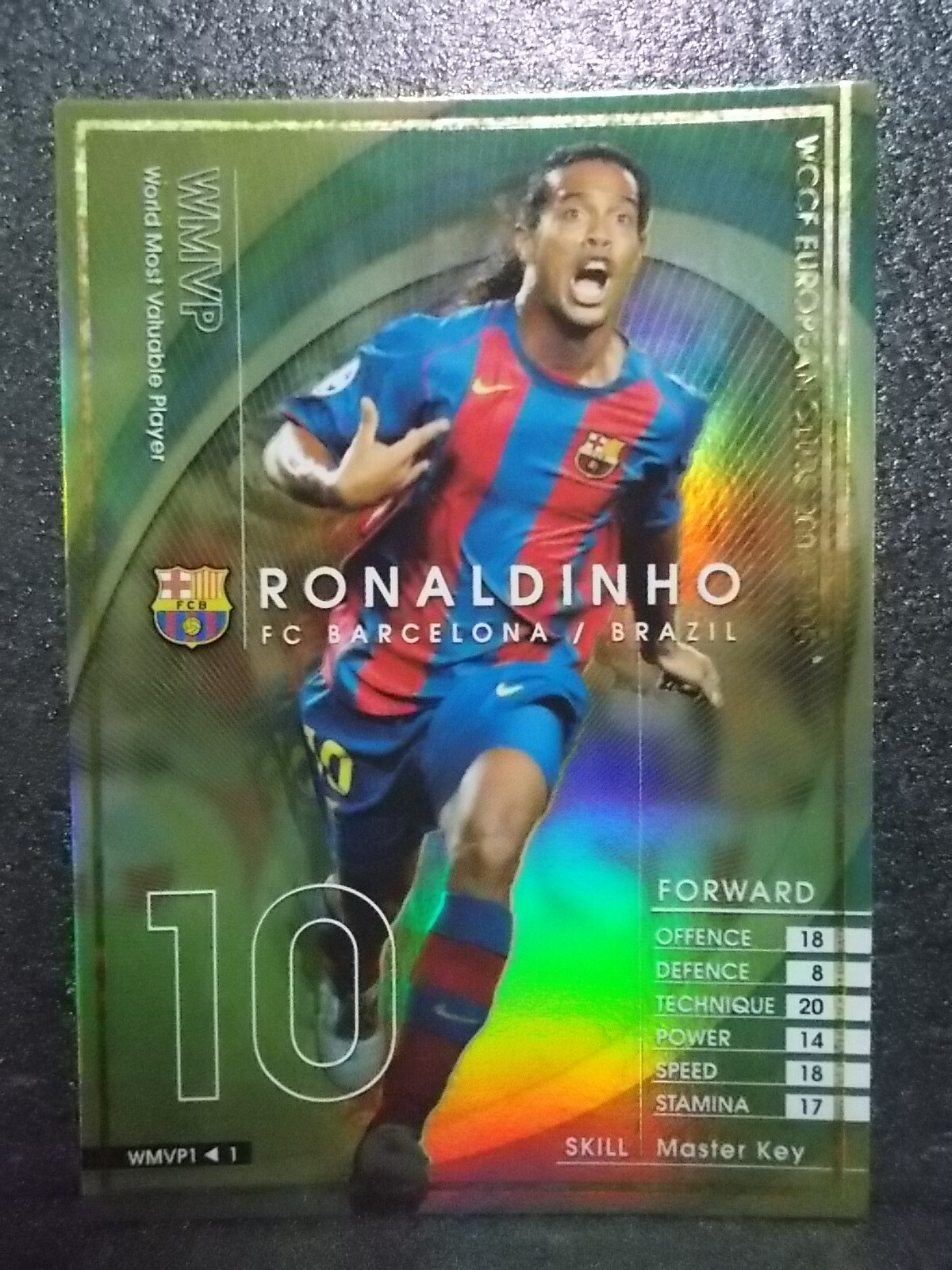 Panini WCCF RONALDINHO Rookie Barcelona AC Milan | eBay