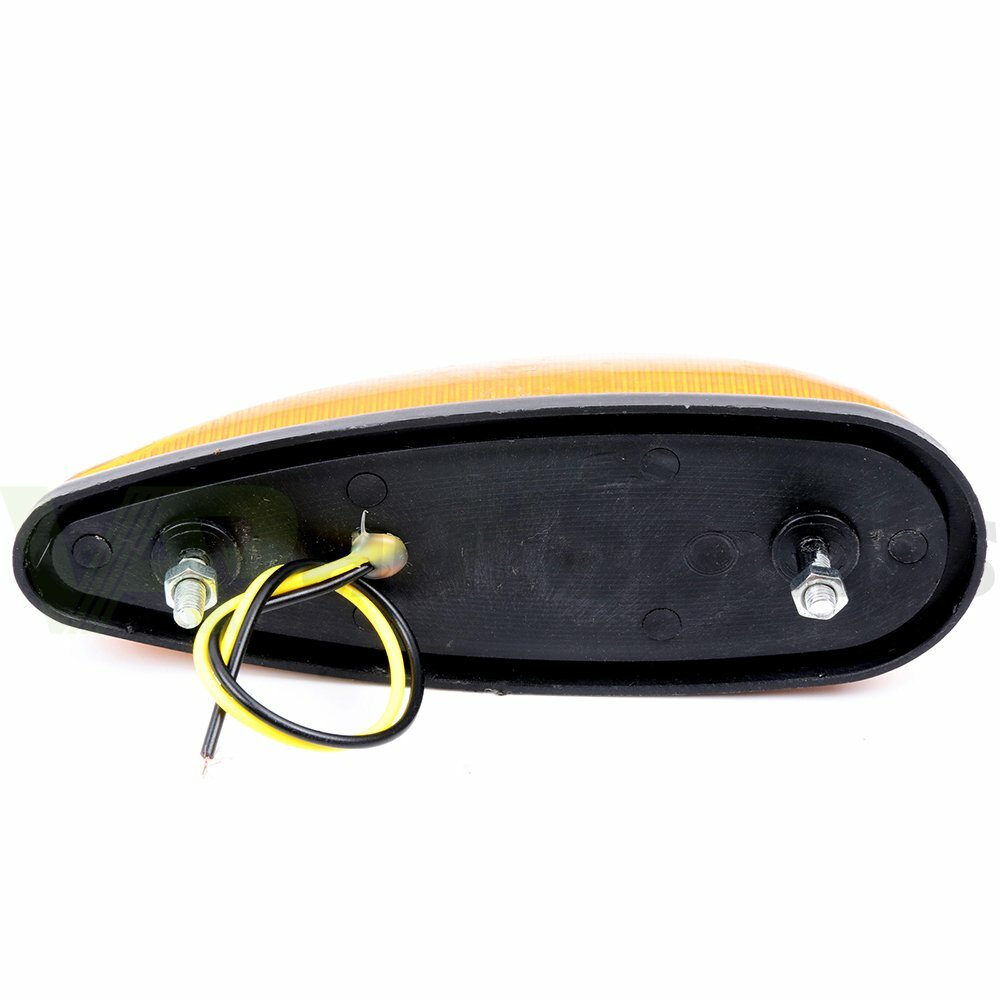 For 6x Sealed Truck Boat Trailer Cab Side Marker Amber Roof signal ...