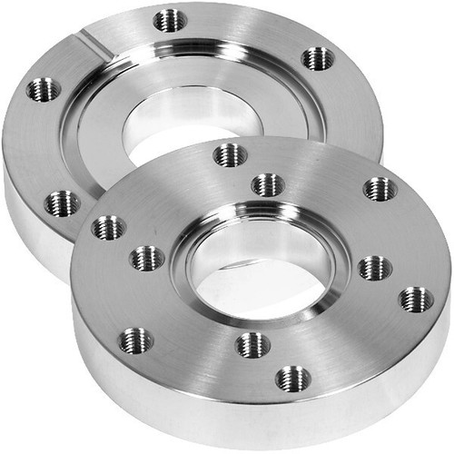 Conflat Flange (CF) Zero Length Reducer, CF 2.75 inch tapped to CF 2. ...