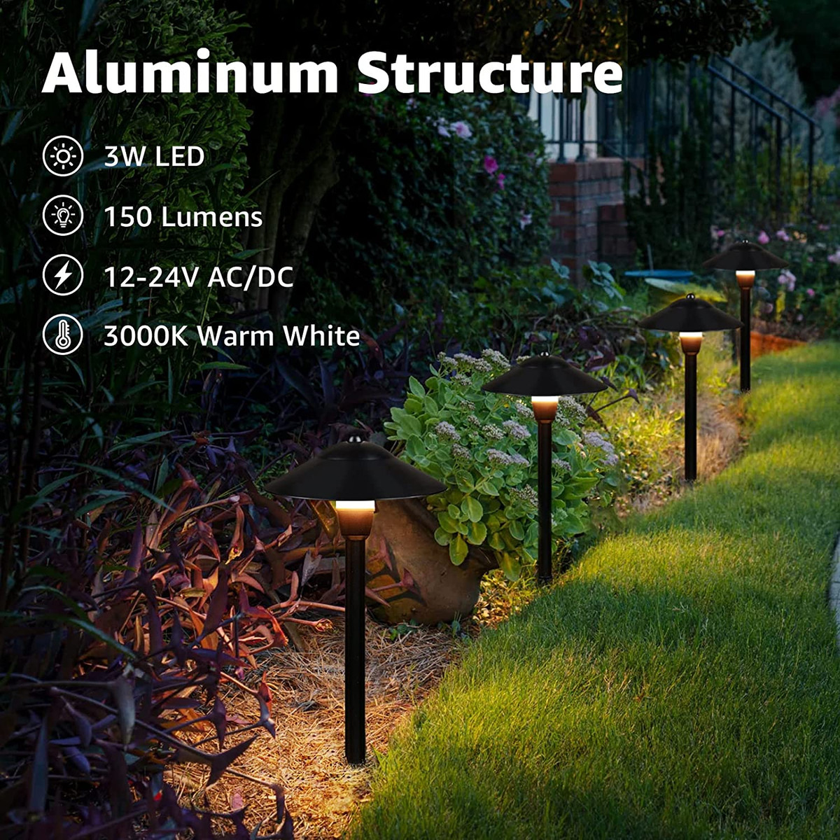 Low Voltage Garden Path Lights | Shelly Lighting
