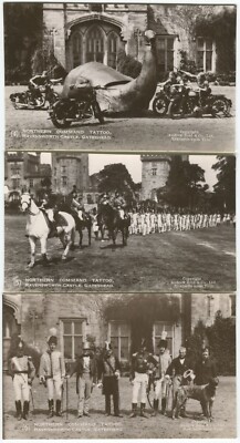 6 CARDS-NORTHERN COMMAND TATTOO, RAVENSWORTH CASTLE - Durham Military ...