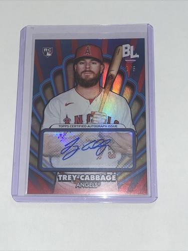 2014 Topps Big League Trey Cabbage Autograph 1/5 | eBay