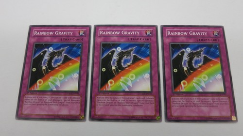 3x RAINBOW GRAVITY TRAP 1ST EDITION LODT-EN065 COMMON YUGIOH NM / UNPLAYED | eBay