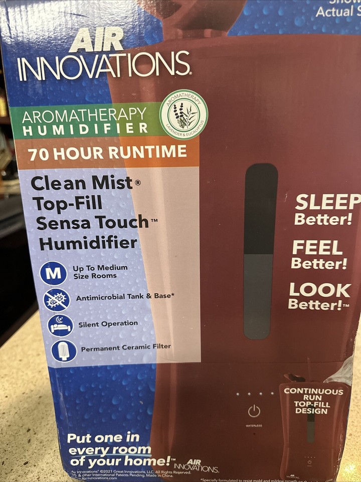 NEW Air Innovations Aromatherapy Humidifier 70 Hour Runtime Model MH ...