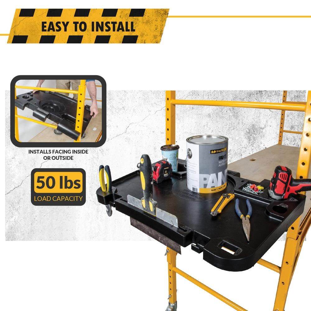 Tool Box Tray Jobsite Parts Accessories Holder Scaffold 30 in. x 20 in ...