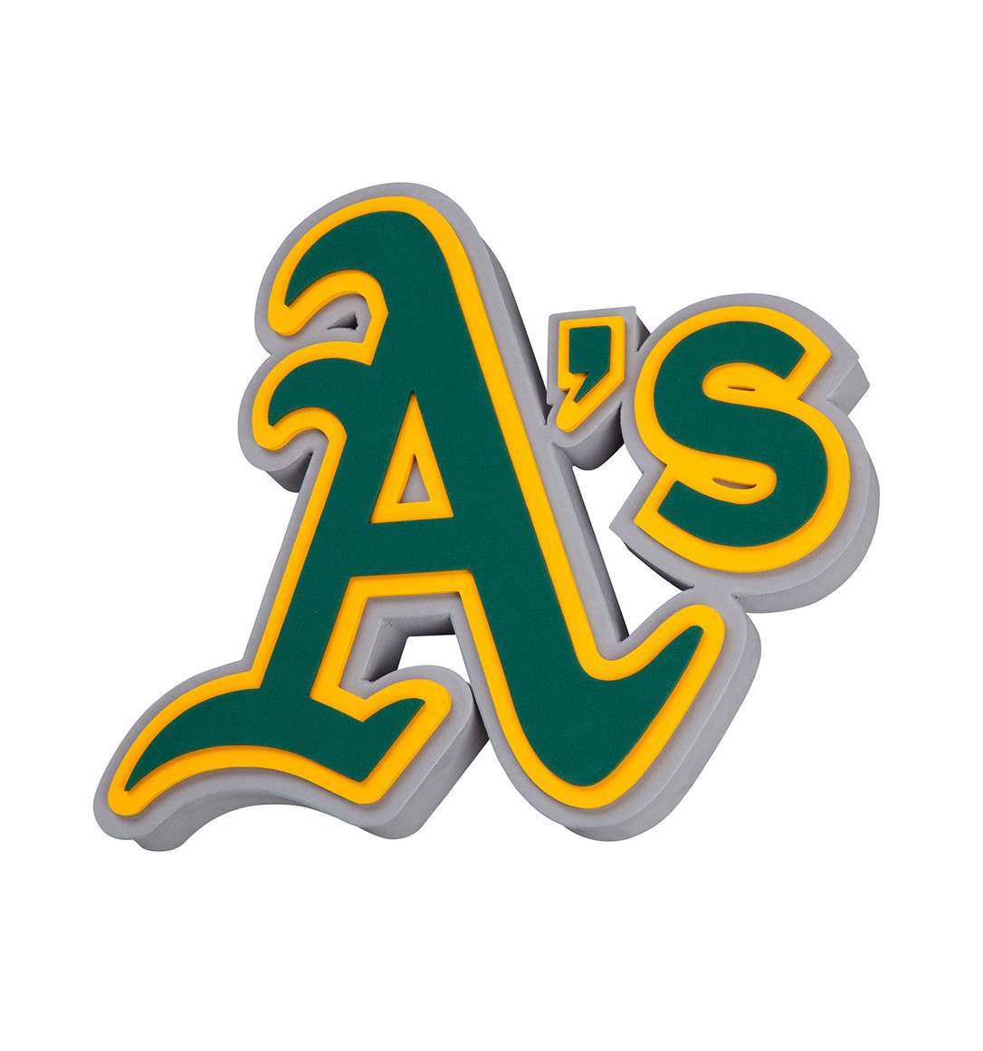 Oakland A's MLB Baseball Official 3D Foam Logo Wall Sign | eBay
