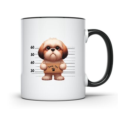 Shih Tzu Mugshot Jail Puppies Mug – 11oz Coffee Cup – CCBM1677 | eBay