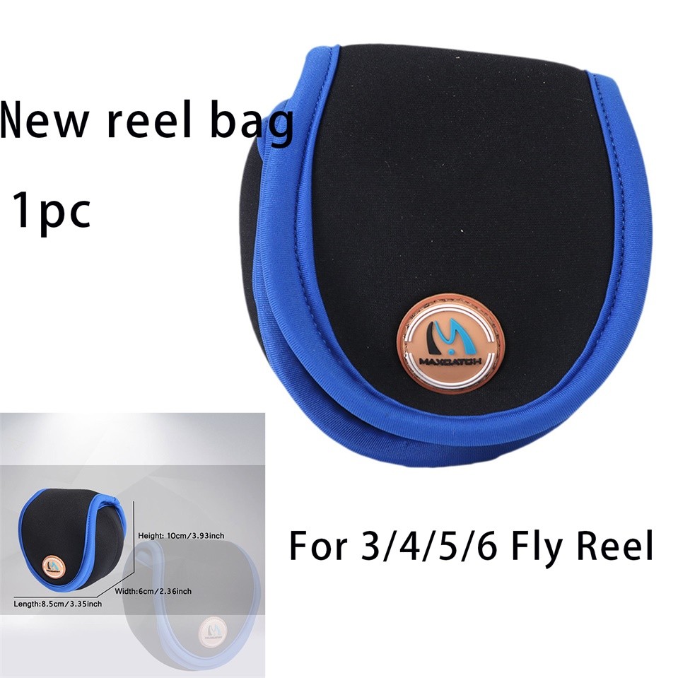 Maxcatch Fly Fishing Reel Pouch, Neoprene Conventional Fishing Reel ...