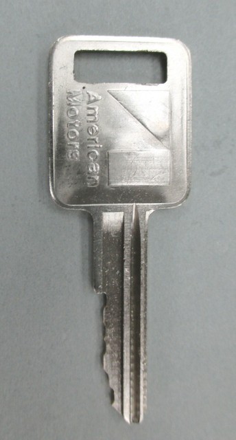 NOS Very RARE Orignal Jeep / AMC Pair Nickel Keys 1973 1974 1975 1976 ...