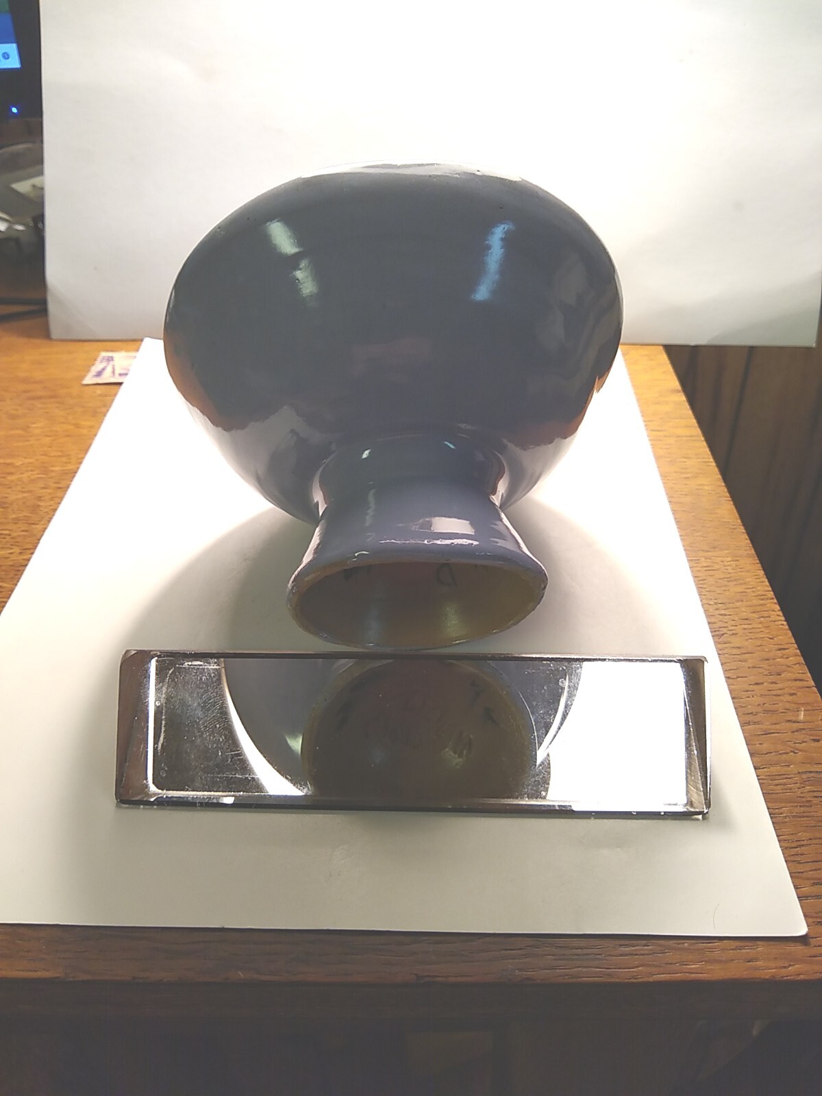 UND School of Mines Pottery - Expermental Piece - signed Ern Rooen ...