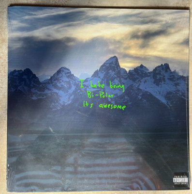 Kanye West - Ye (Record, 2018) I Hate Being Bi-Polar It's Awesome Vinyl ...