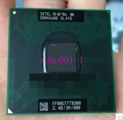 1PC Intel Core 2 Duo T8300 SLAYQ/2.4ghz/3mb/800mhz Laptop Processor | eBay