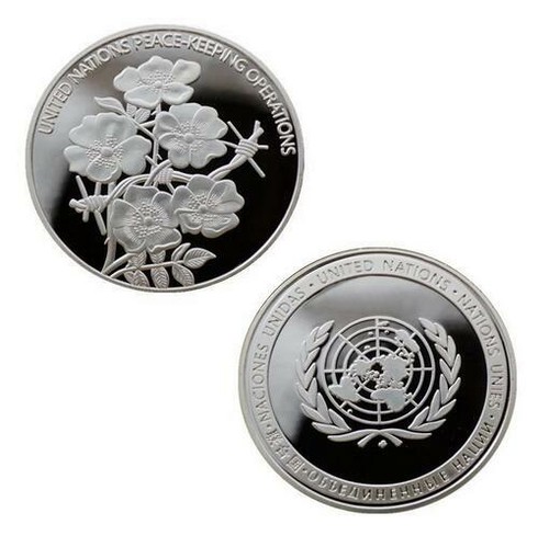 United Nations Peace Keeping Operation Commemorative Challenge Silver ...