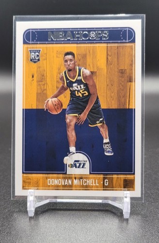 2017-18 Hoops Donovan Mitchell Rookie Utah Jazz #263 | eBay