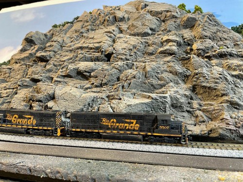 GRANITE 5 HO S O On30 F Model Railroad or Diorama Scenery Latex Rubber ...