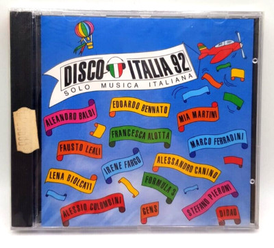 Various Artists - Record Italia 92 Only Music Italian - CD Music Sealed ...