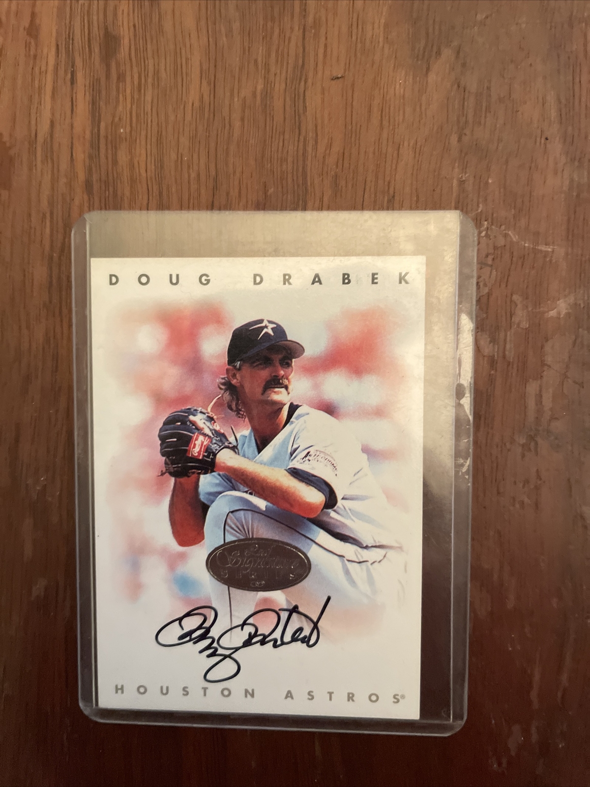 Doug Drabek 1996 Donruss Leaf Signatures autograph auto card | eBay