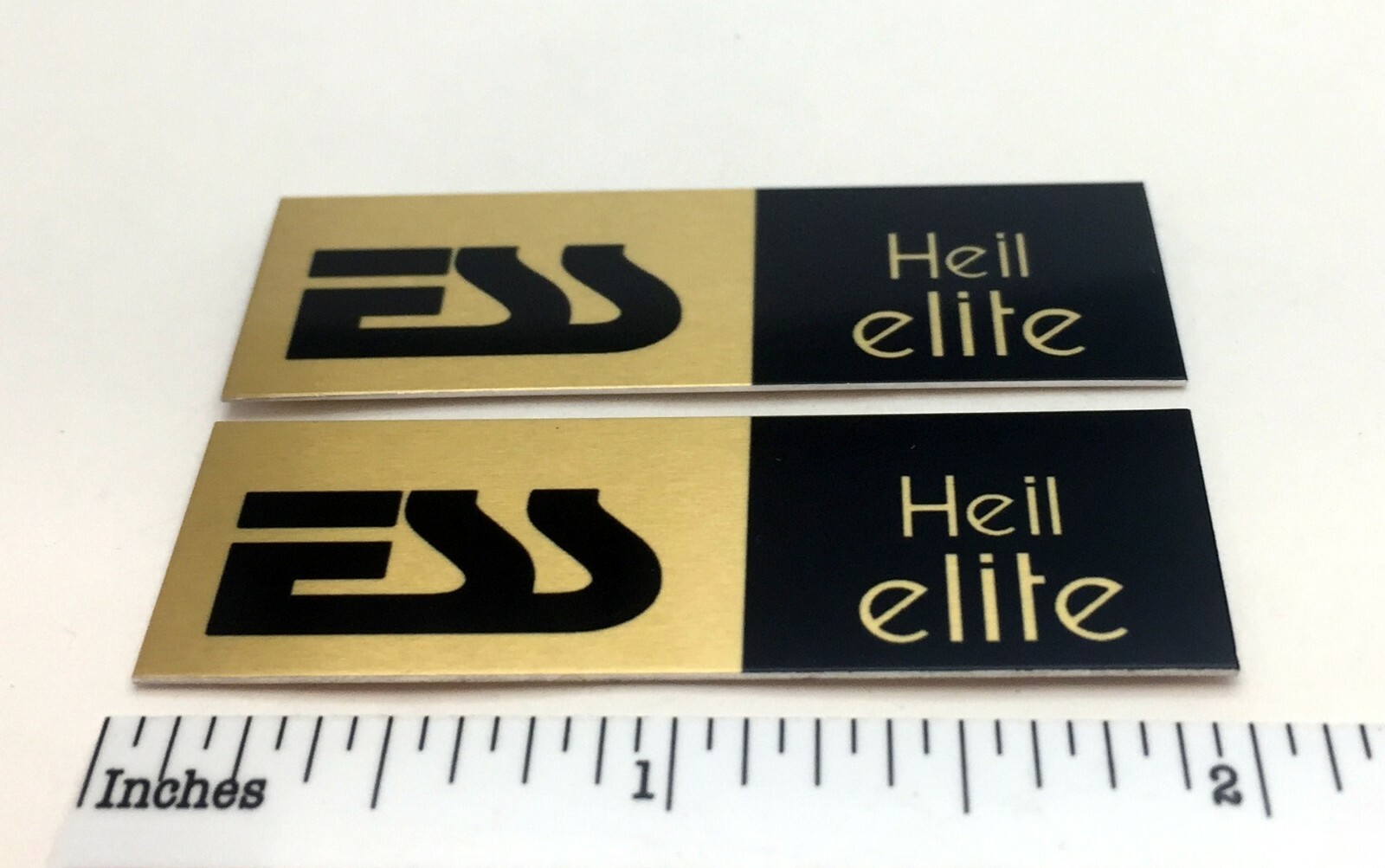 ESS Heil Elite Speaker Badge Logo Emblems Pair Free Shipping | eBay
