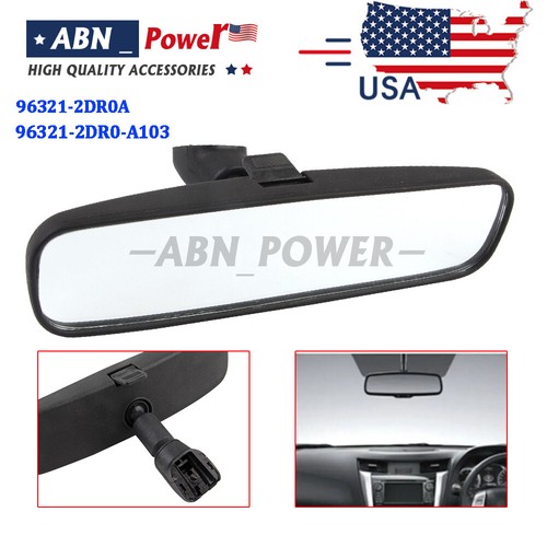 New Interior Rear View Mirror for Nissan 96321-2DR0A / 96321-2DR0-A103 ...