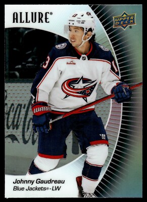 2023-24 UPPER DECK ALLURE BLACK RAINBOW JOHNNY GAUDREAU COLUMBUS BLUE ...