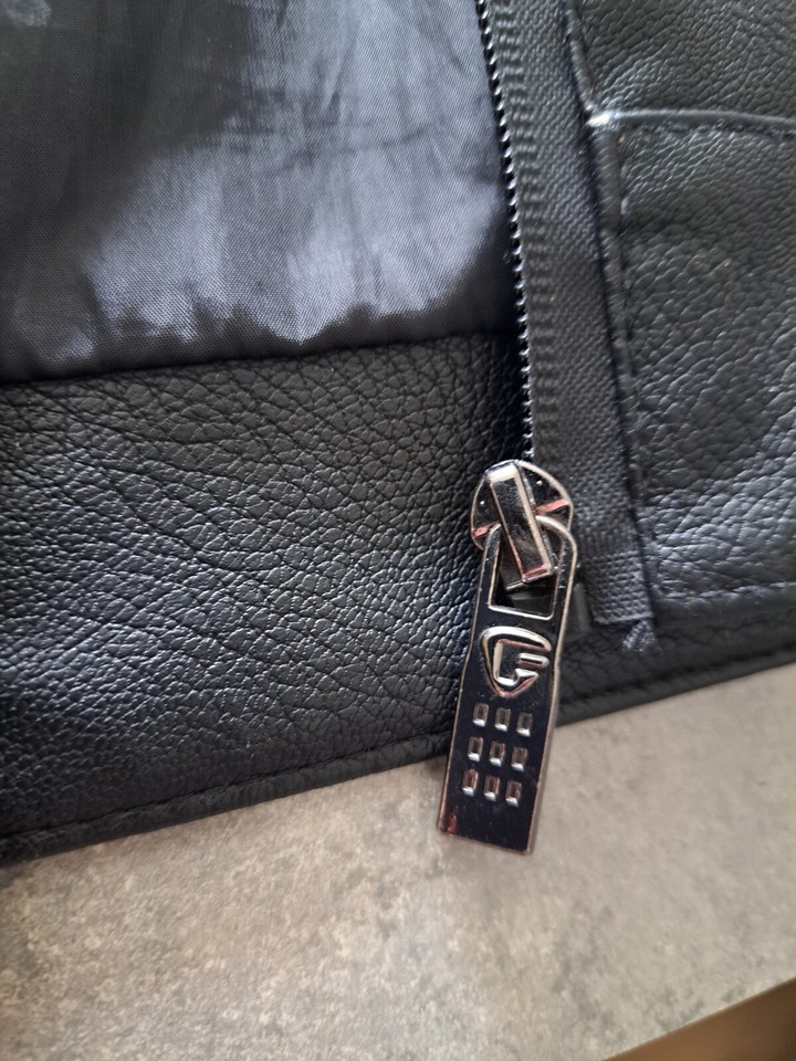 Fried Denim Premium Denim Collection Jacket Black Leather Medium fast ...