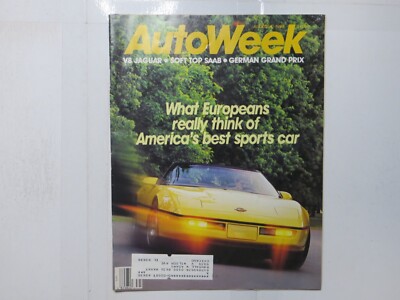 Auto Week Aug 4 1986 German Grand Prix, V8 Jaguar 3F | eBay