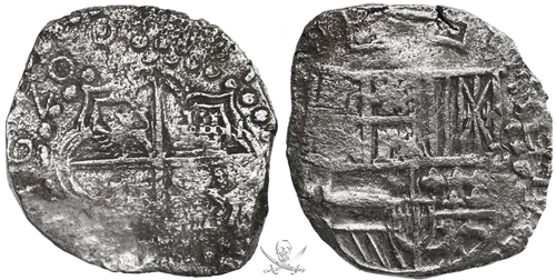 FULL DATE 1620 PCGS BOLIVIA ATOCHA SHIPWRECK MEL FISHER COA PIRATE ...