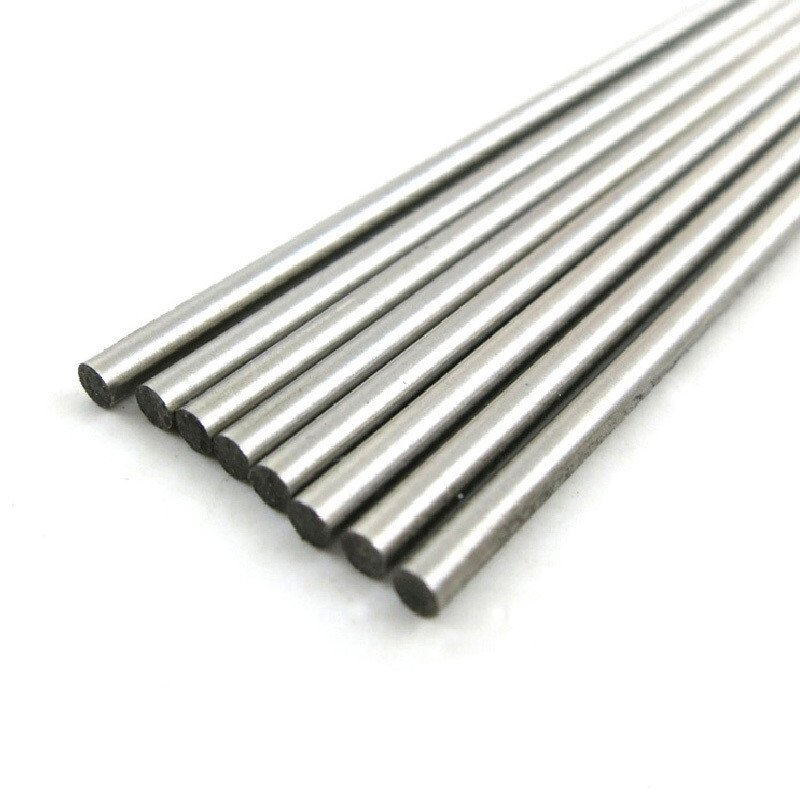200mm-300mm Silver Steel Ground Shaft Bar Diameter 2mm - 12mm Round ...