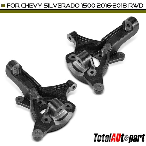 2016-2018 Chevrolet Silverado 1500 for Chevrolet 5" Lift Spindles Front ...