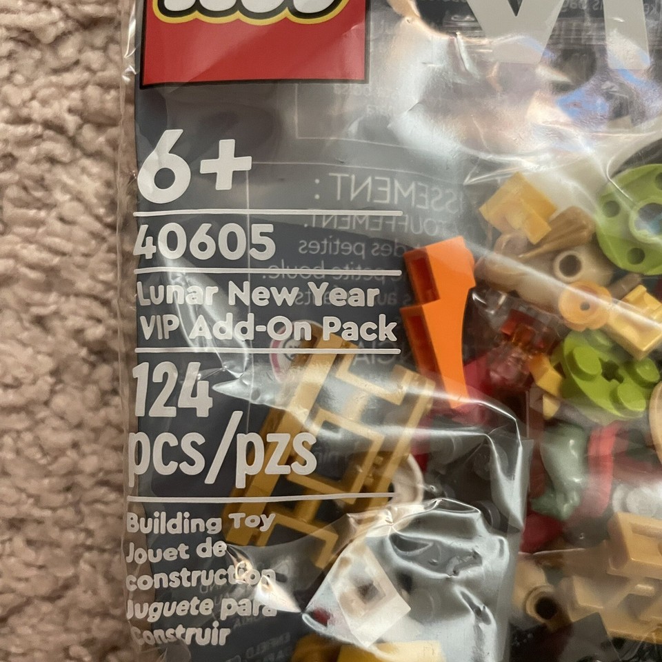 Lego Lunar New Year VIP Add on Pack (40605) - New in Sealed Polybag | eBay