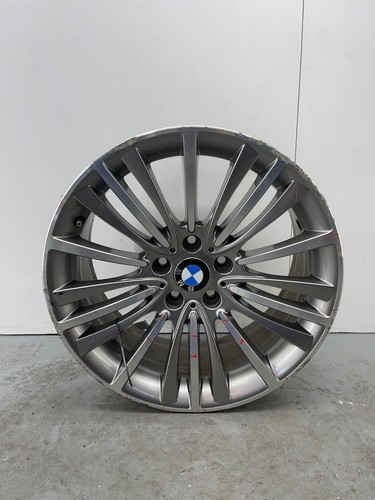2013-2015 650I 19x8.5 20 SPOKE ALLOY SILVER WHEEL RIM *CURBED* | eBay