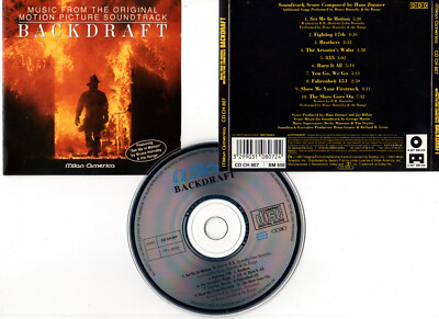 BACKDRAFT - Hans Zimmer (CD BOF/OST) De Niro,Baldwin,Russell,Howard ...