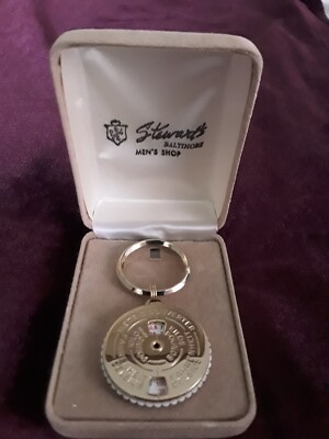 Swank Metric Converter Key Ring in orignal case- Vintage | eBay