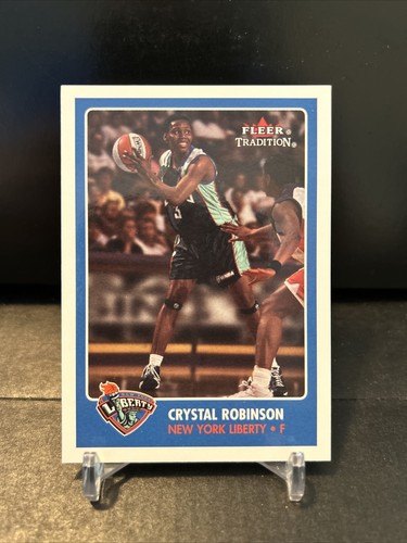 2001 Fleer Tradition WNBA Crystal Robinson New York Liberty #150 | eBay