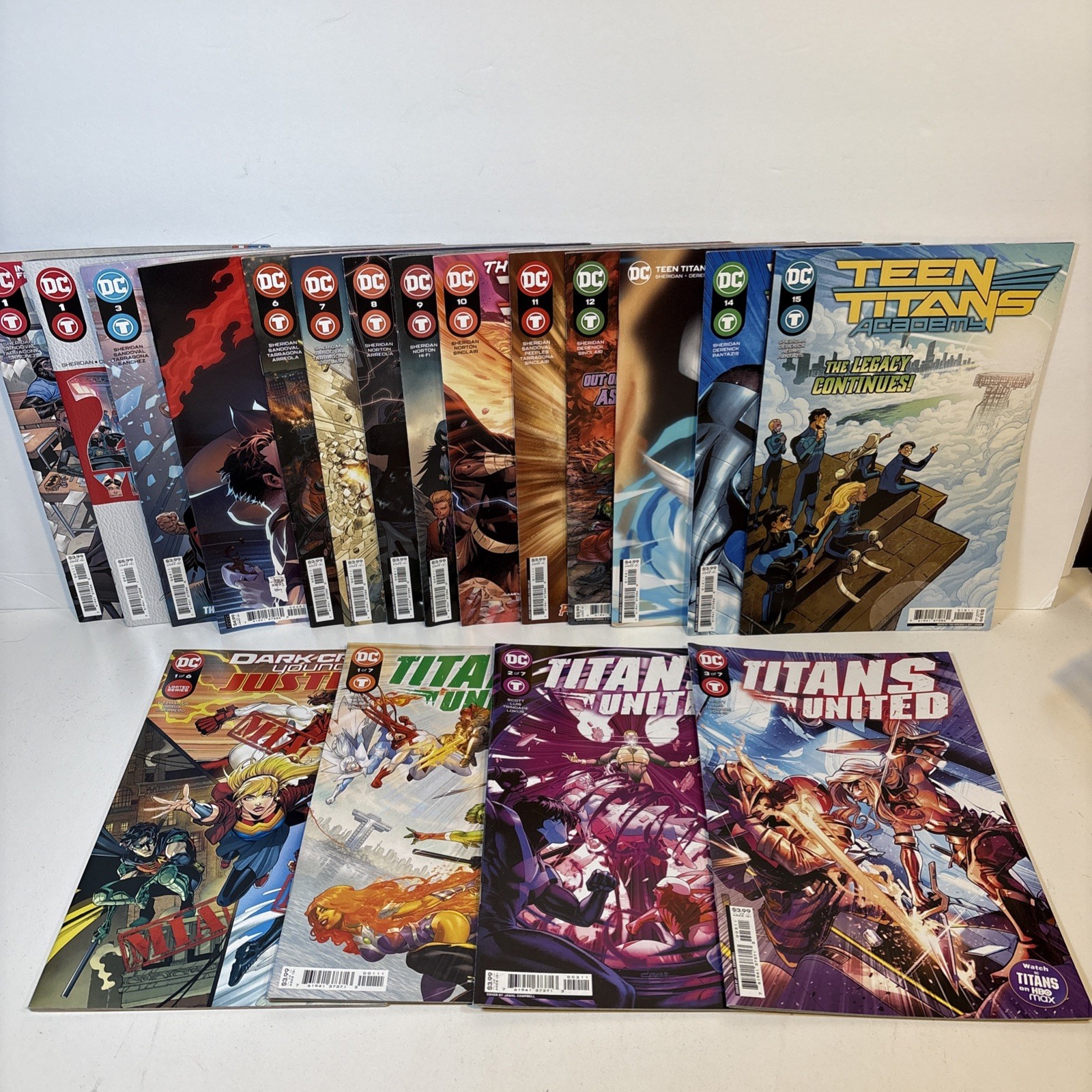 Teen Titans Academy #1-15 Lot Missing #2, #5 (2021 DC Comics) & Titans ...