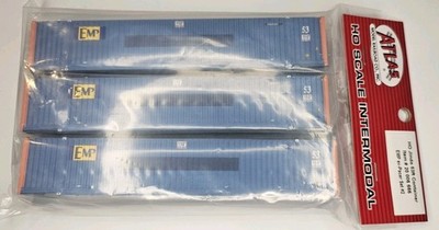20 006 666 Atlas EMP Ex-Pacer Stacktrain 53' Containers | eBay