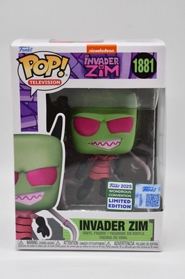 Nickelodeon Invader Zim Wondrous Con 2025 Hot Topic Exclusive #1881 | eBay