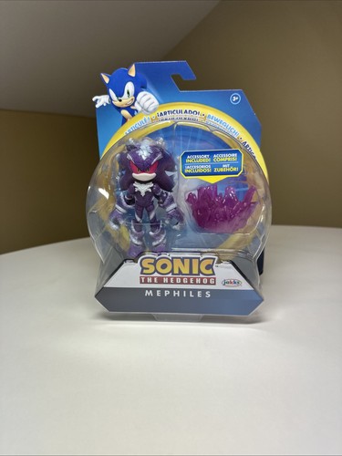 Sonic the Hedgehog 4” Mephiles Action Figure with Purple Mist ...