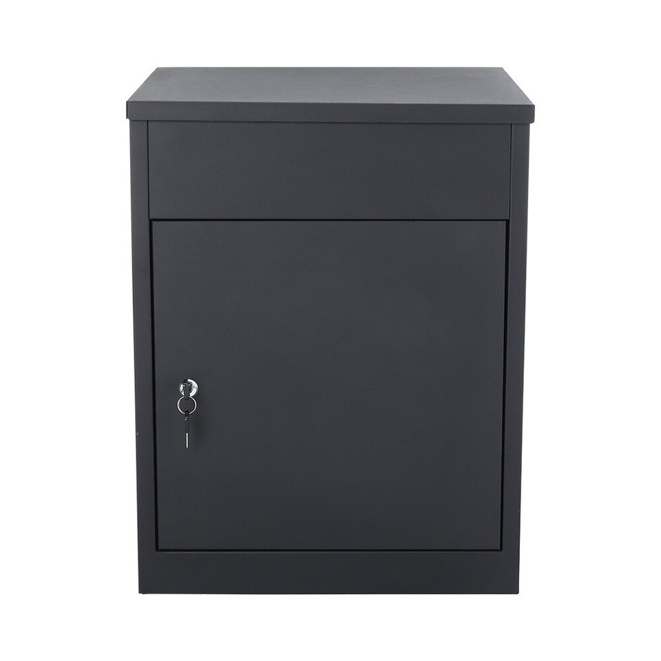 Large Parcel Delivery Box Package Letter Post Drop Box Mail Pillar Box ...