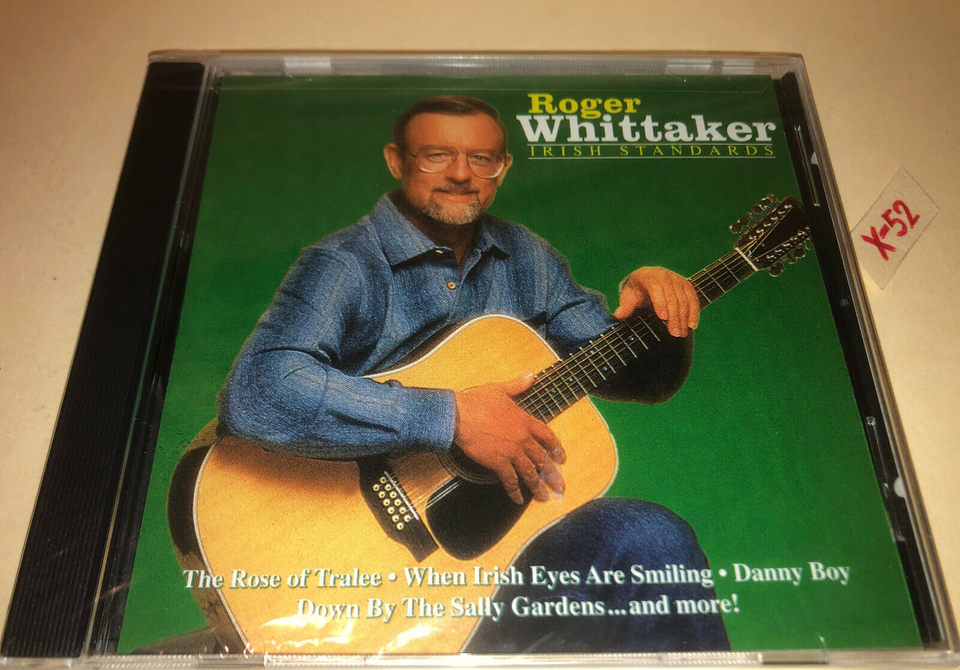 ROGER WHITTAKER Irish Standards hits CD Danny Boy Rose of Tralee Sally ...