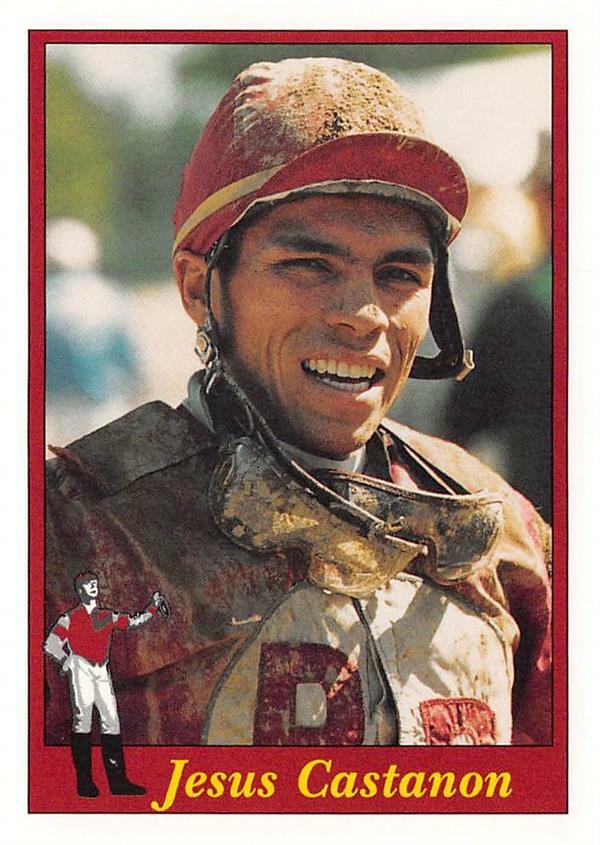 Jesus Castanon trading card (Horse Racing) 1995 Jockey Star #53 | eBay