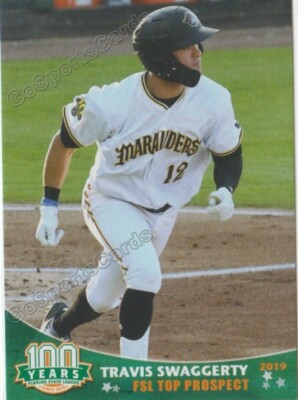 2019 Florida State League Top Prospects Travis Swaggerty RC Rookie ...