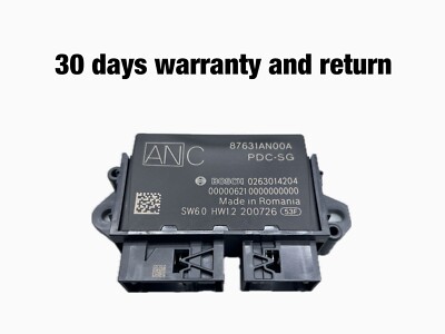 20 21 22 23 SUBARU OUTBACK SONAR ECU COMPUTER CONTROL MODULE 87631AN00A ...