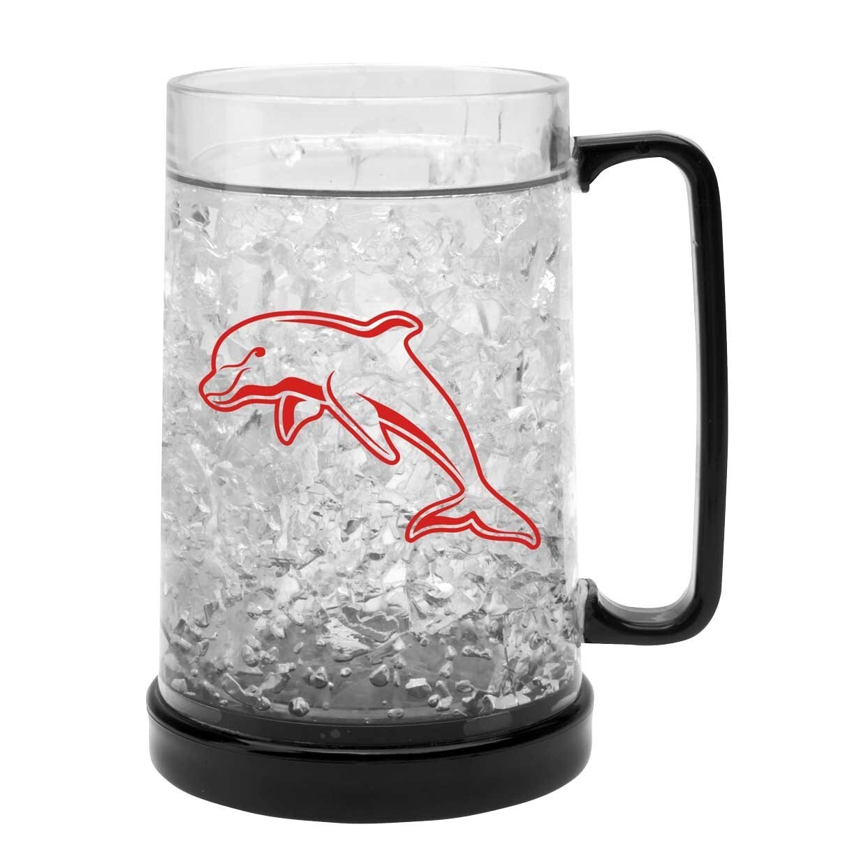 NRL Freeze Mug - Dolphins - 375ML - Gel Freeze Mug Drinking Cup | eBay
