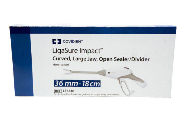 Covidien LF4418 LigaSure Impact Curved Large Jaw Open Sealer/Divider ...