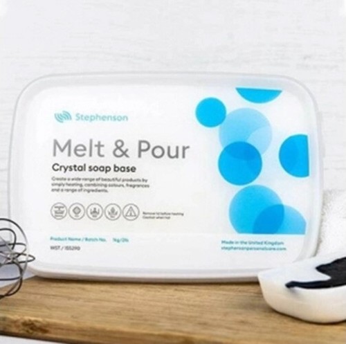 Melt & Pour Soap Base - Clear melt & pour soap Standard - 1Kg | eBay