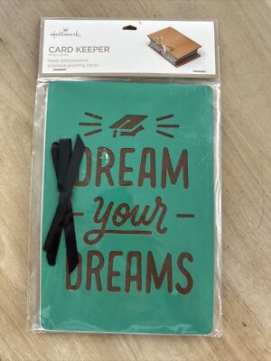 Hallmark Card Keeper Wooden Storage Cards Keep & Preserve Greeting ...