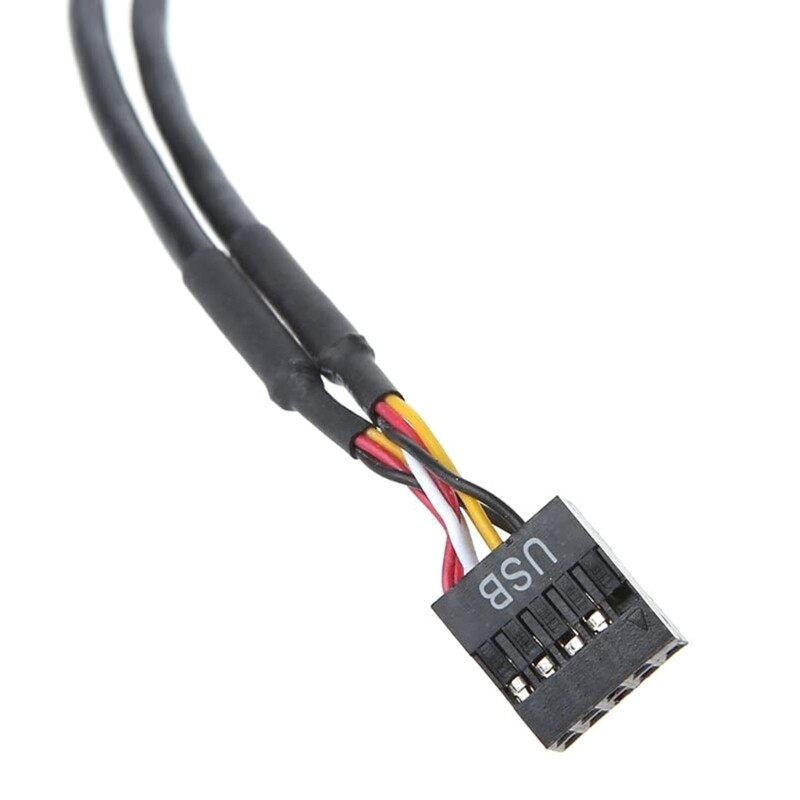 Motherboard USB 2.0 9Pin 1 to 4 Header Male Splitter Extension PCB ...