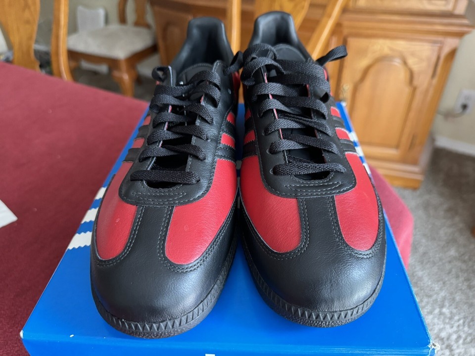 Manchester United Adidas Mi Custom Sambas US Size 9.5 | eBay
