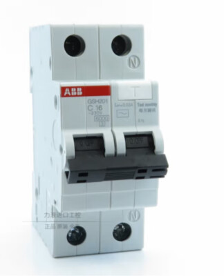 ABB Earth leakage protection Circuit Breaker 1P+N 6kA GSH201-C16 16A | eBay